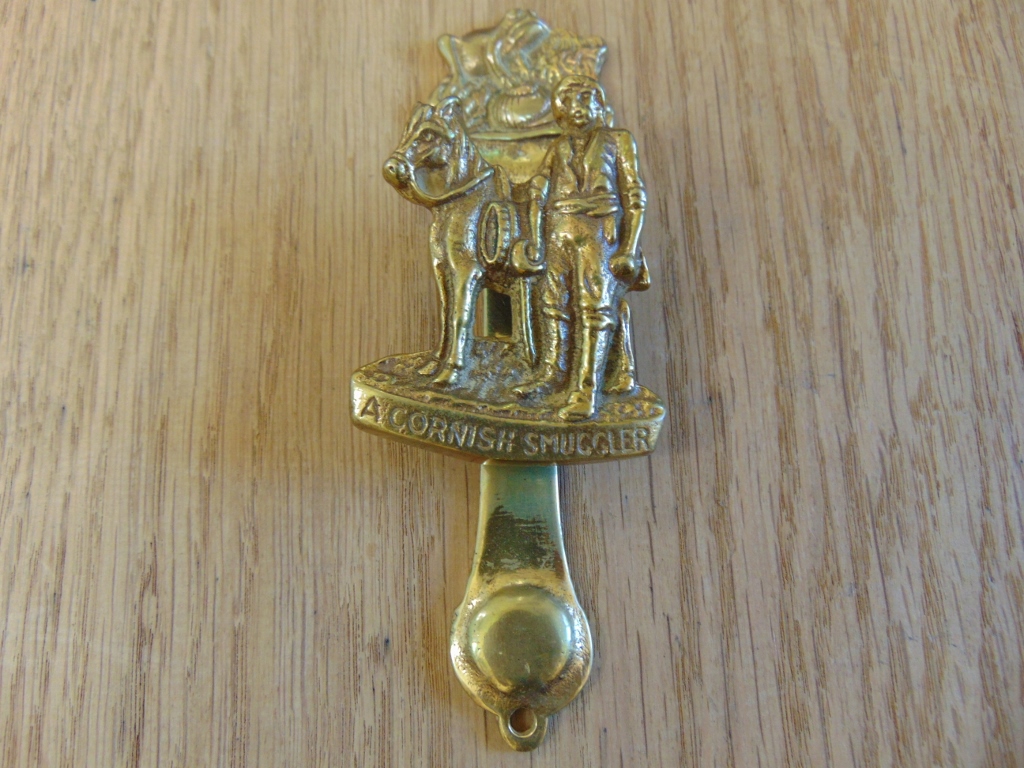Cornish Smuggler Door Knocker - D349-0517 - Antique Door knockers