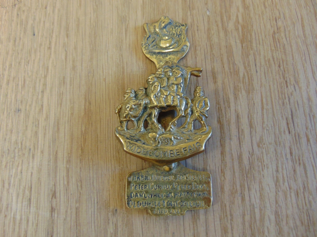 Widdecombe Fair Door Knocker - D356-0517 - Antique Door knockers